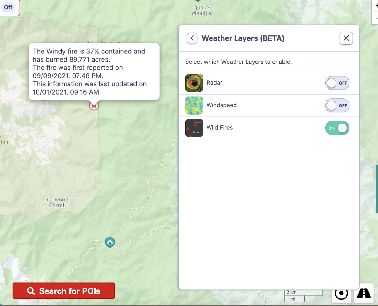 Using Map Settings – RV LIFE Resources & Support