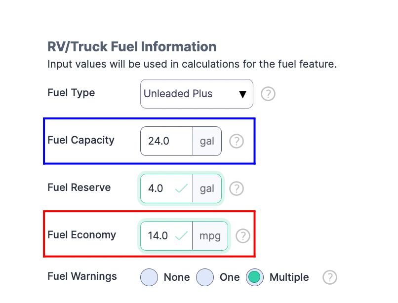 RV Fuel Information and Low Fuel Indicator – RV LIFE Resources & Support