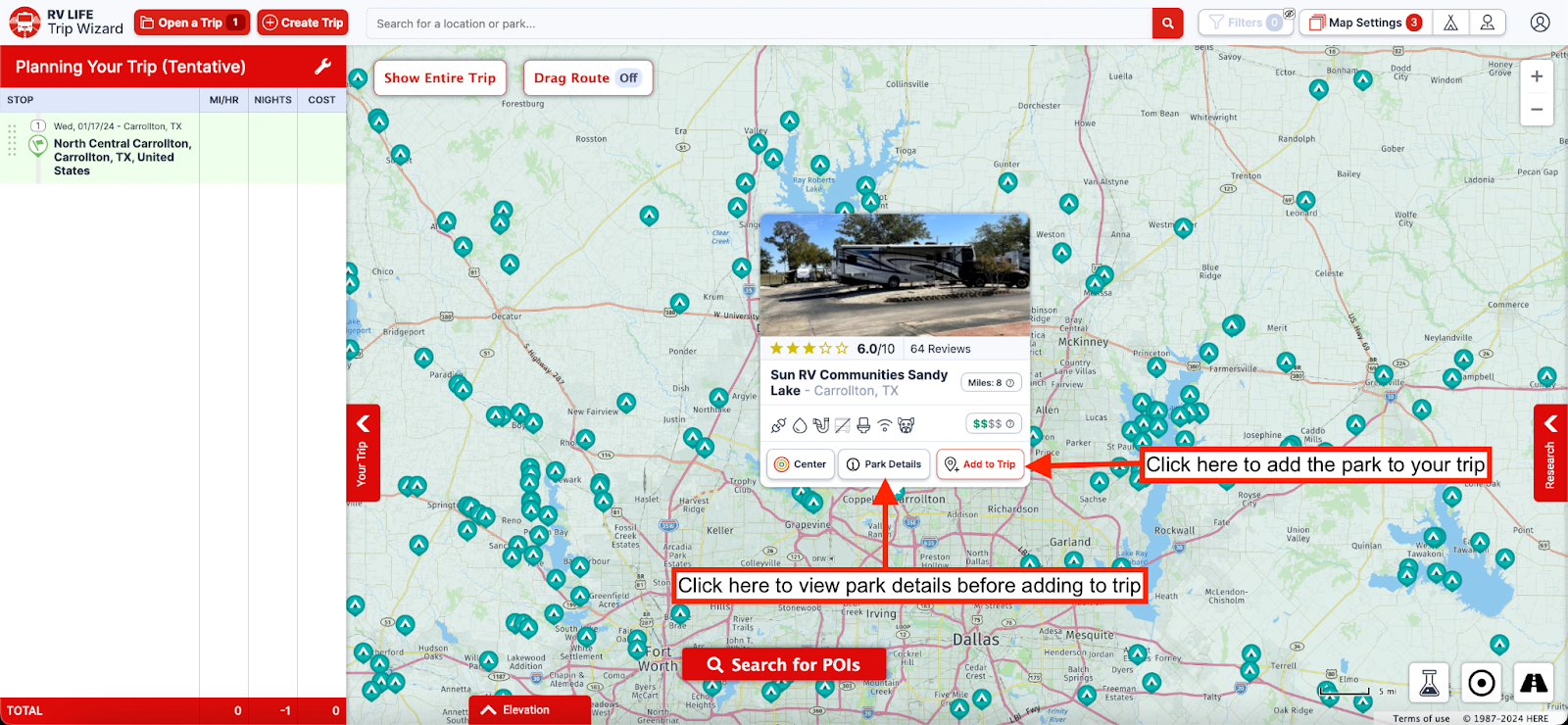 Planning Your Trip – RV LIFE Resources & Support